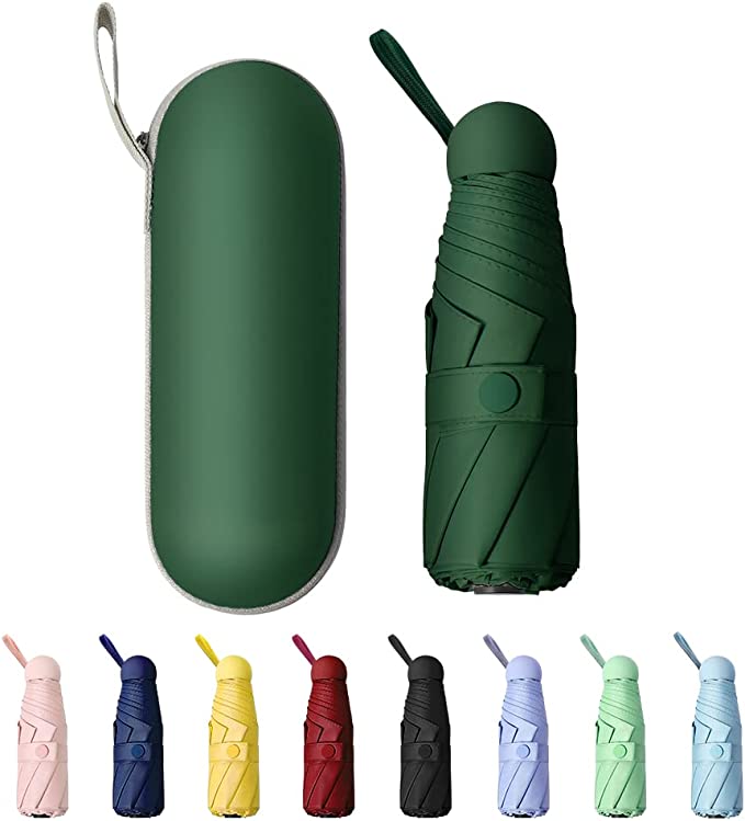 Mini Windproof Folding Travel Umbrella - Camping Desire Solo